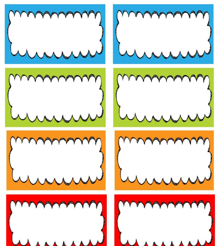 Learning And Teaching With Preschoolers Name Tag Station | Rossy Printable