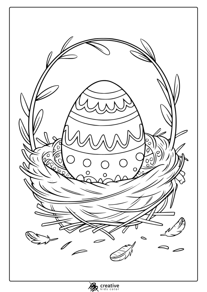 Printable Coloring Easter Crafts – Rossy Printable