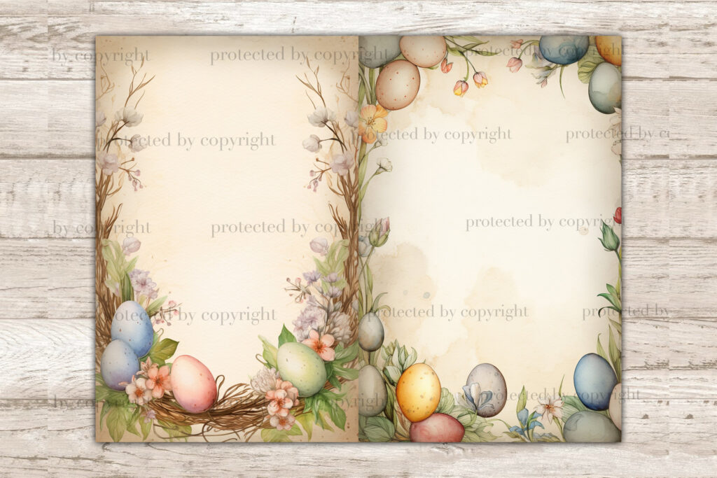 Printable Easter Frame | Rossy Printable