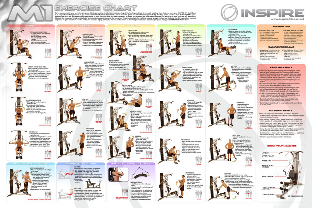 Printable Bowflex Workout Chart Free Download Rossy Printable