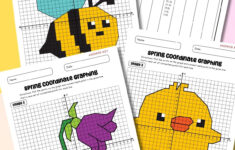Spring Coordinate Graphing Mystery Pictures (Free Printables) With Free ...